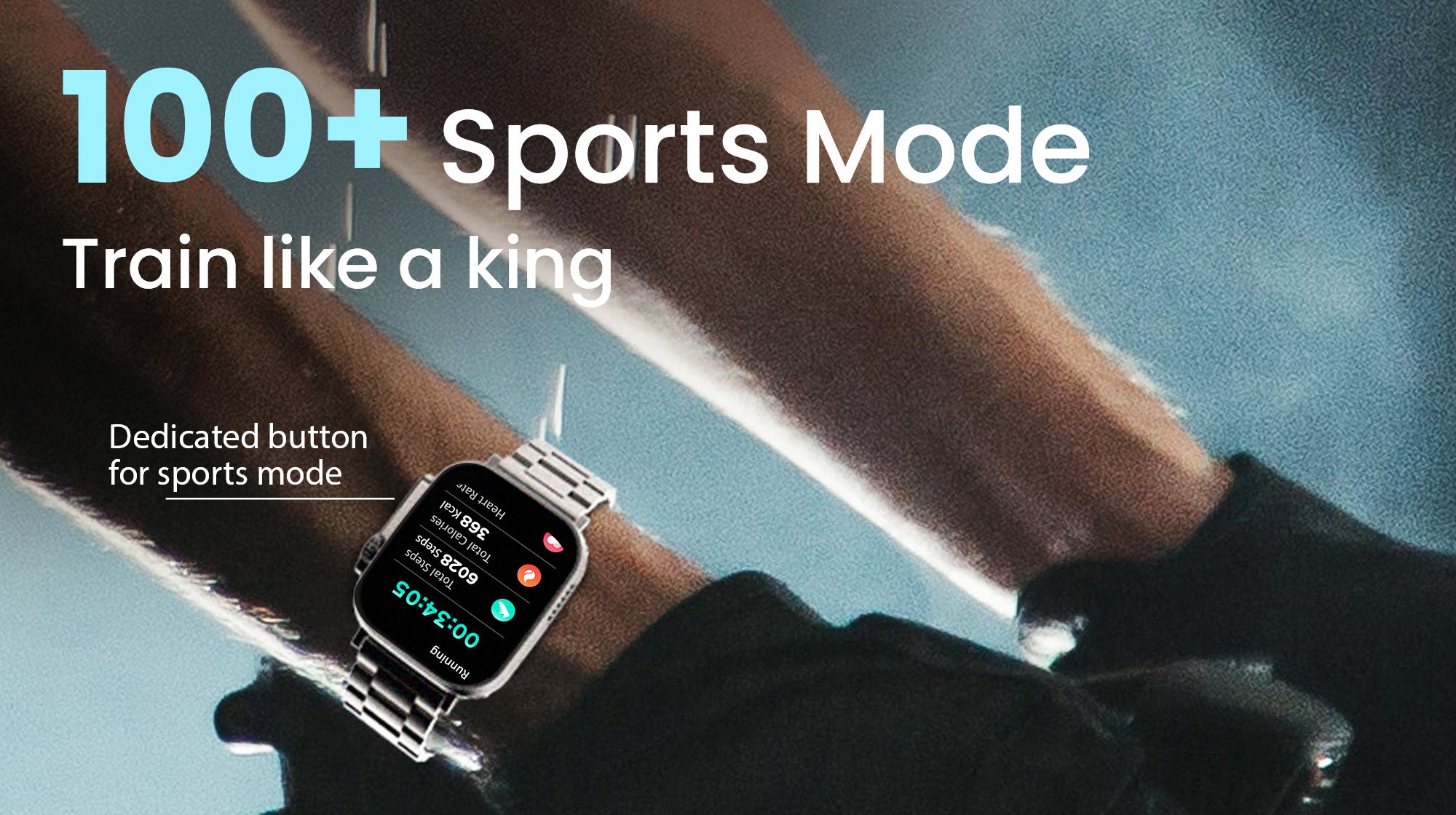 GoBoult Crown | Smartwatch with High Nits Display and Working Crown