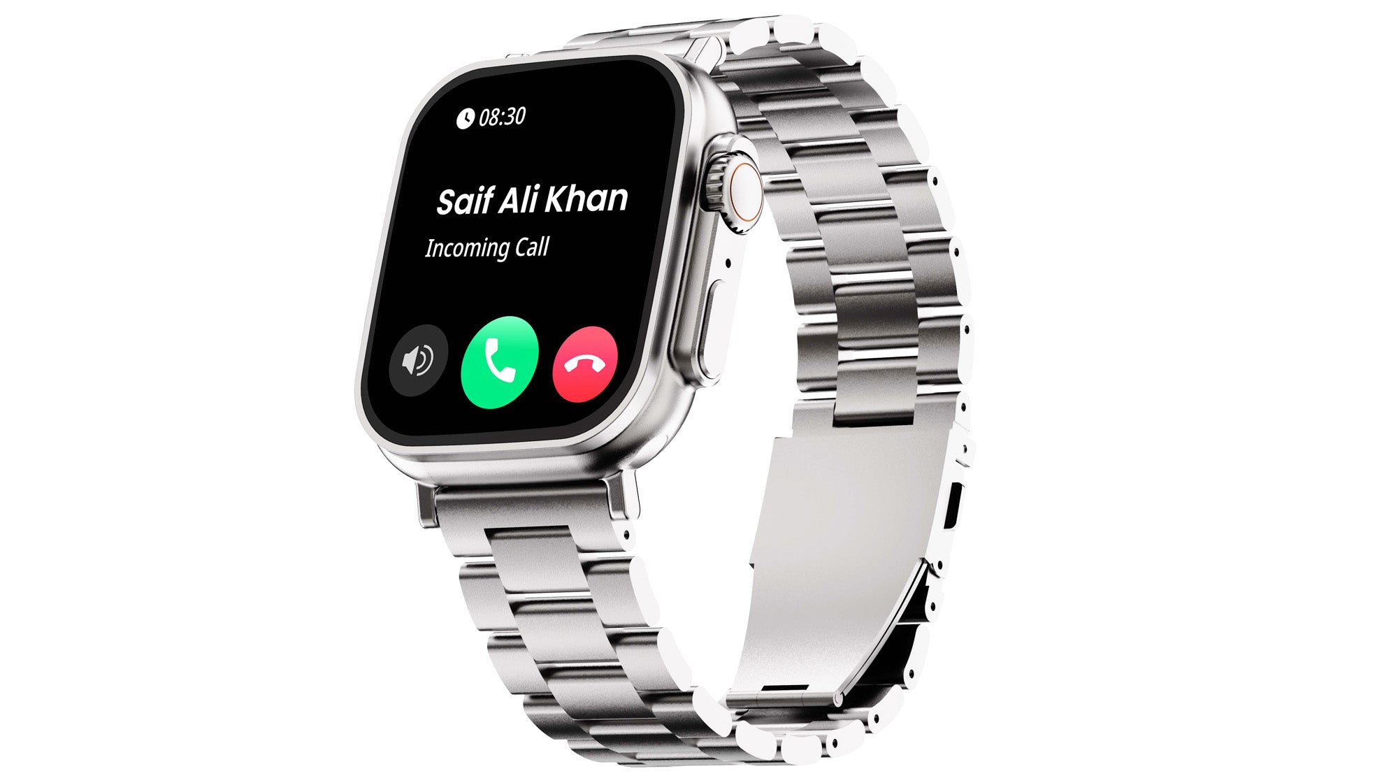 GoBoult Crown | Smartwatch with High Nits Display and Working Crown