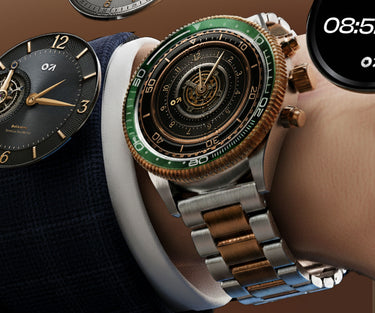 GoBoult SABER Smartwatch | Premium AMOLED With Rotating Bezel